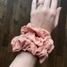 Preppy Orange Dream Scrunchies Set of 3 Women's Refashioned Hair Tie ...