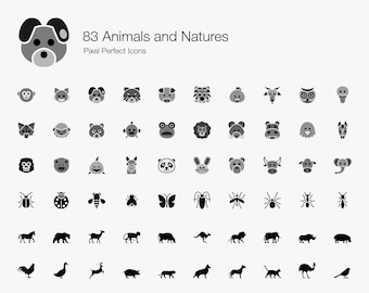 70 Bundle Animals Geometric Polygon Vector Files CNC - Etsy