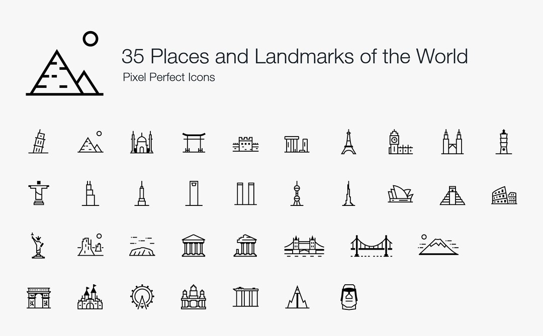 Places of Interest Landmarks World Popular Places and Buildings Travel ...
