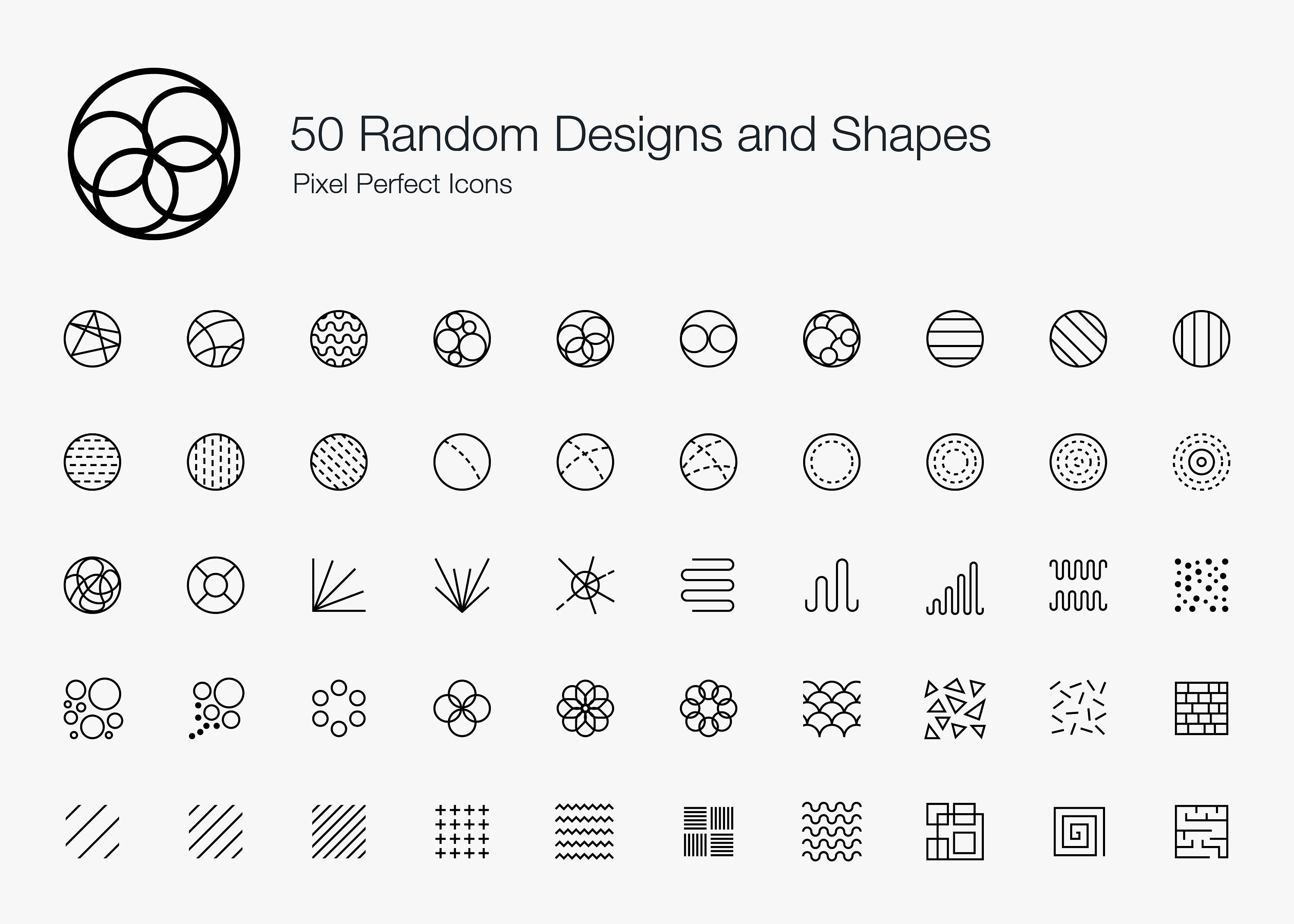 Random Abstract Pattern Shapes Geometry Line Circle Round Texture ...