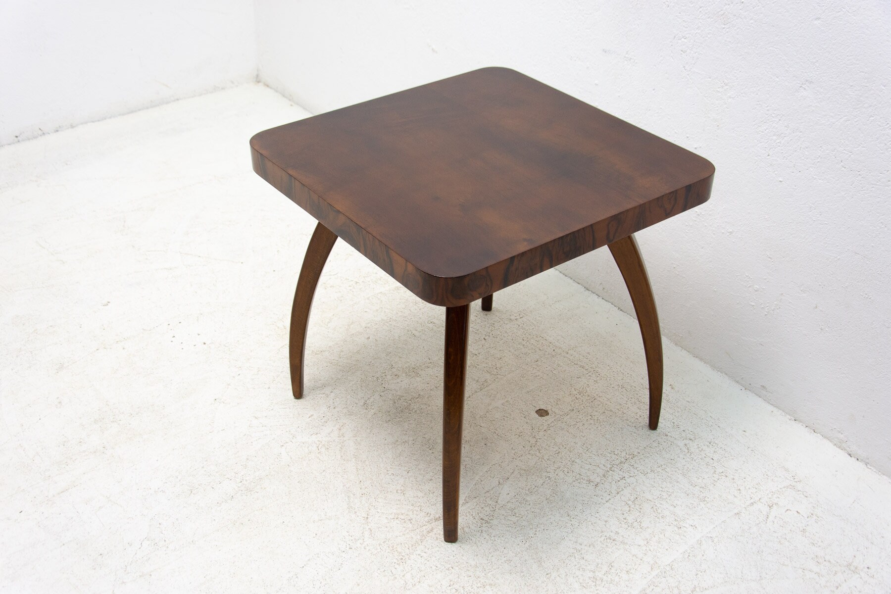 Fully Renovated Walnut Spider Table H 259 by Jindřich Halabala, 1950 - Etsy
