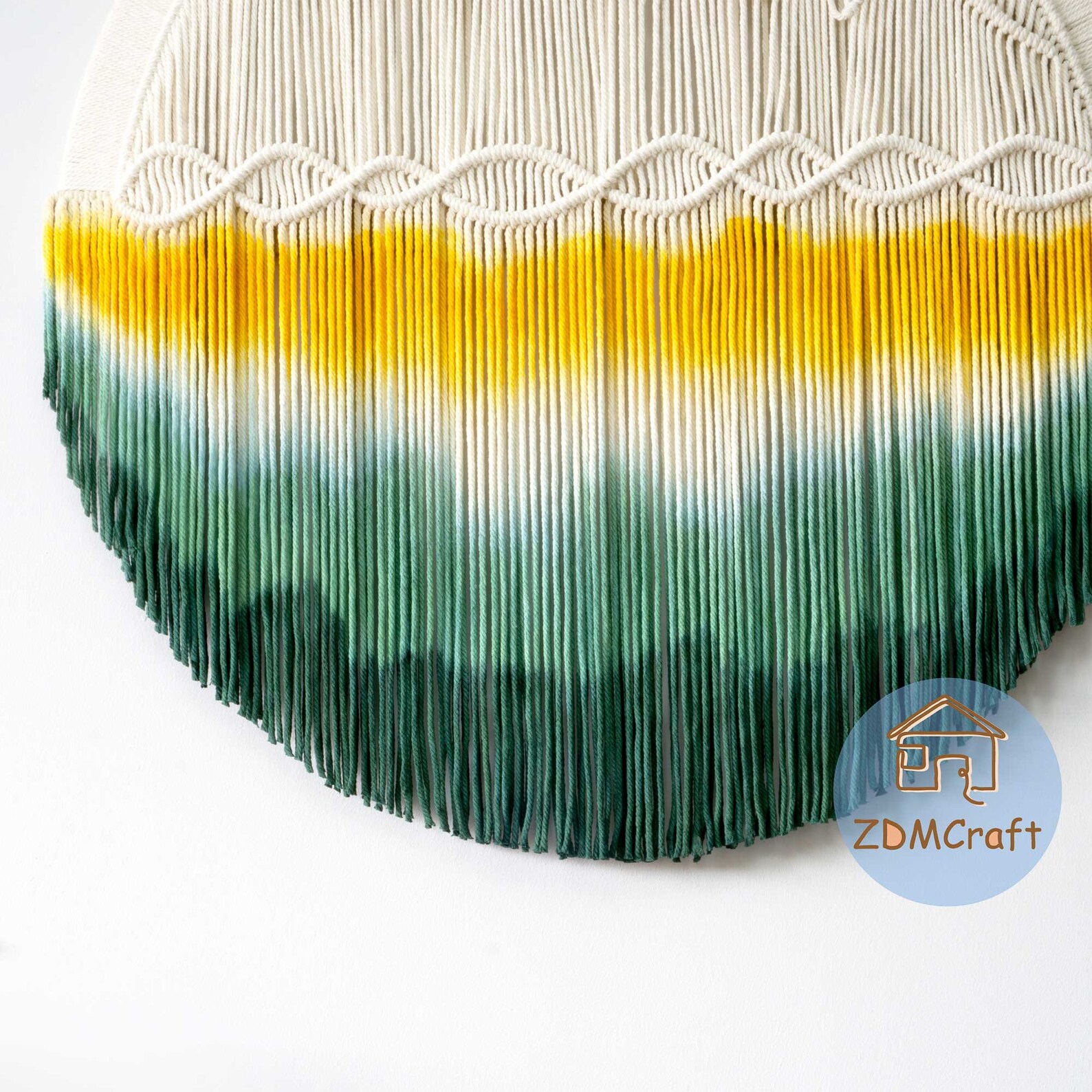 Customizable Round Macrame Wall Hanging Macrame Wall Art - Etsy