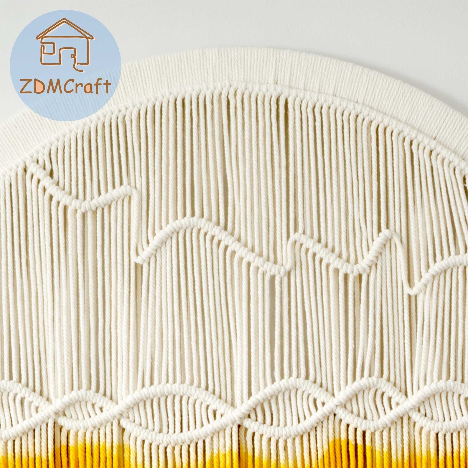 Customizable Round Macrame Wall Hanging Macrame Wall Art - Etsy