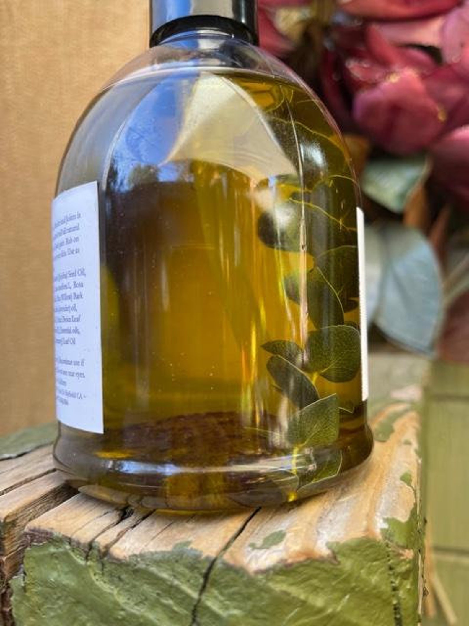 All Natural Eucalyptus & Lavender Muscle and Joint Oil - Etsy