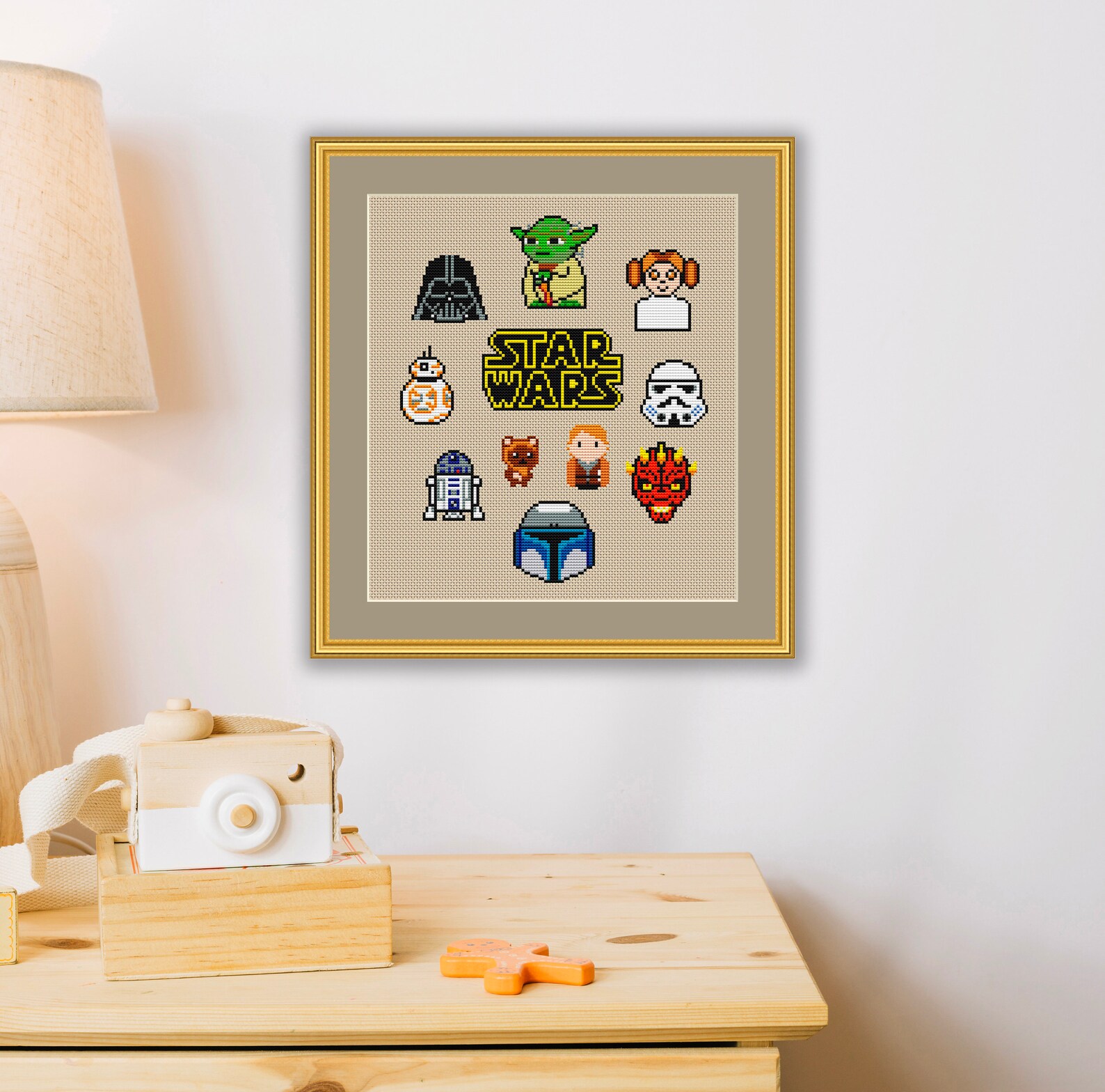 Star Wars Cross Stitch Pattern PDF / Darth Vader Cross Stitch - Etsy