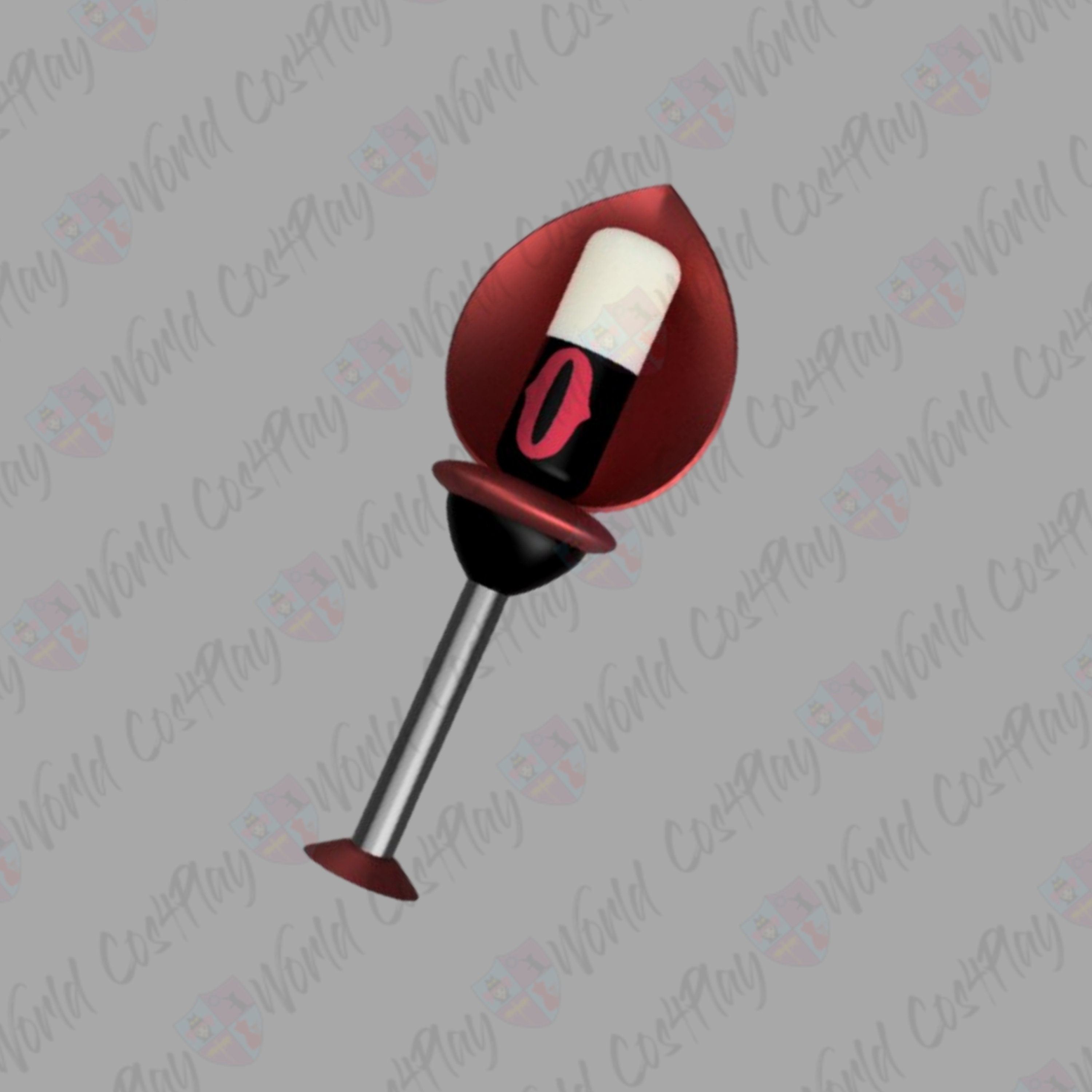 Alastor Radio Demon Microphone 3D Printed Kit Hazbin Hotel - Etsy Canada