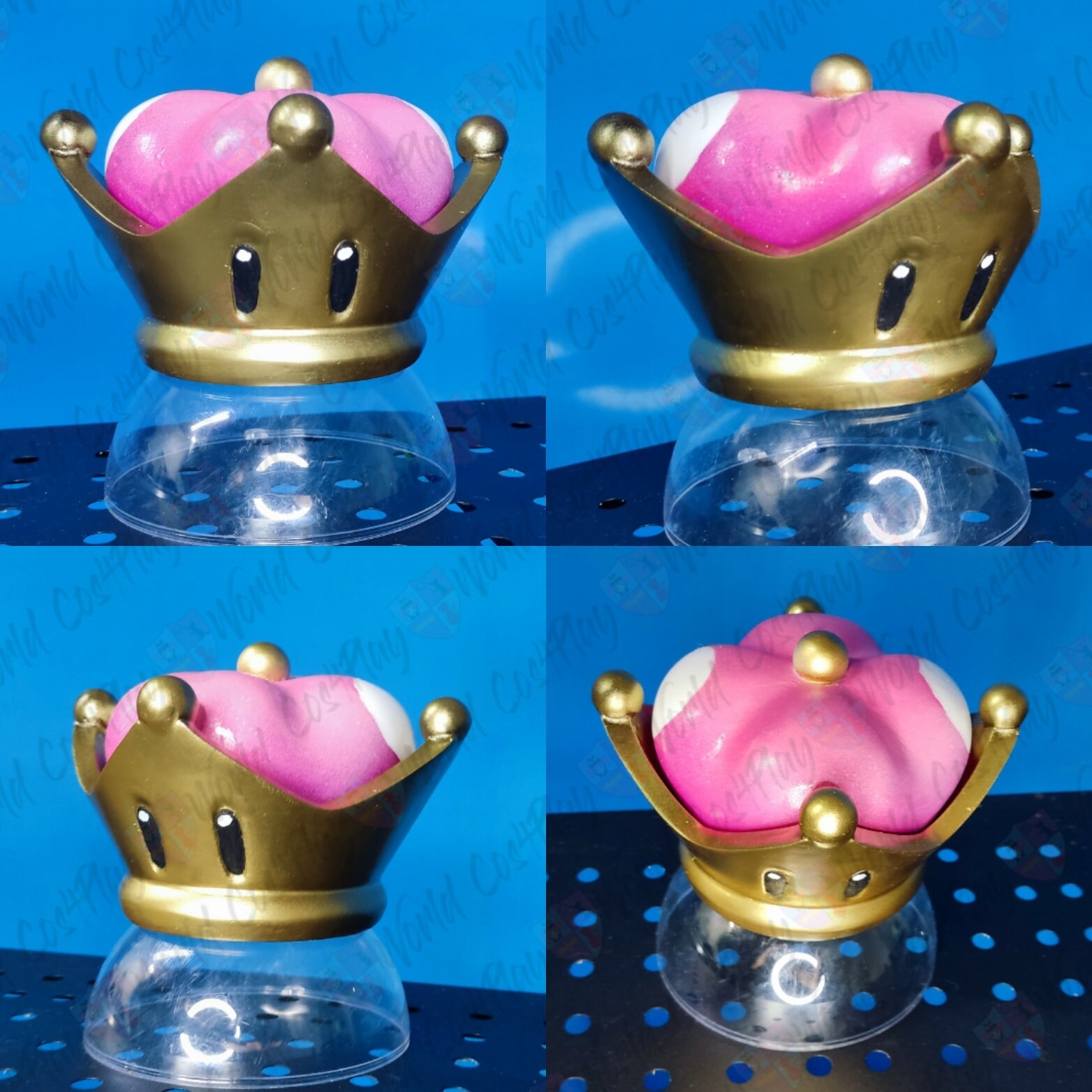 3D Printed Princess Peach Crown, Bowsette, Daisy, Super Mario Bros the ...