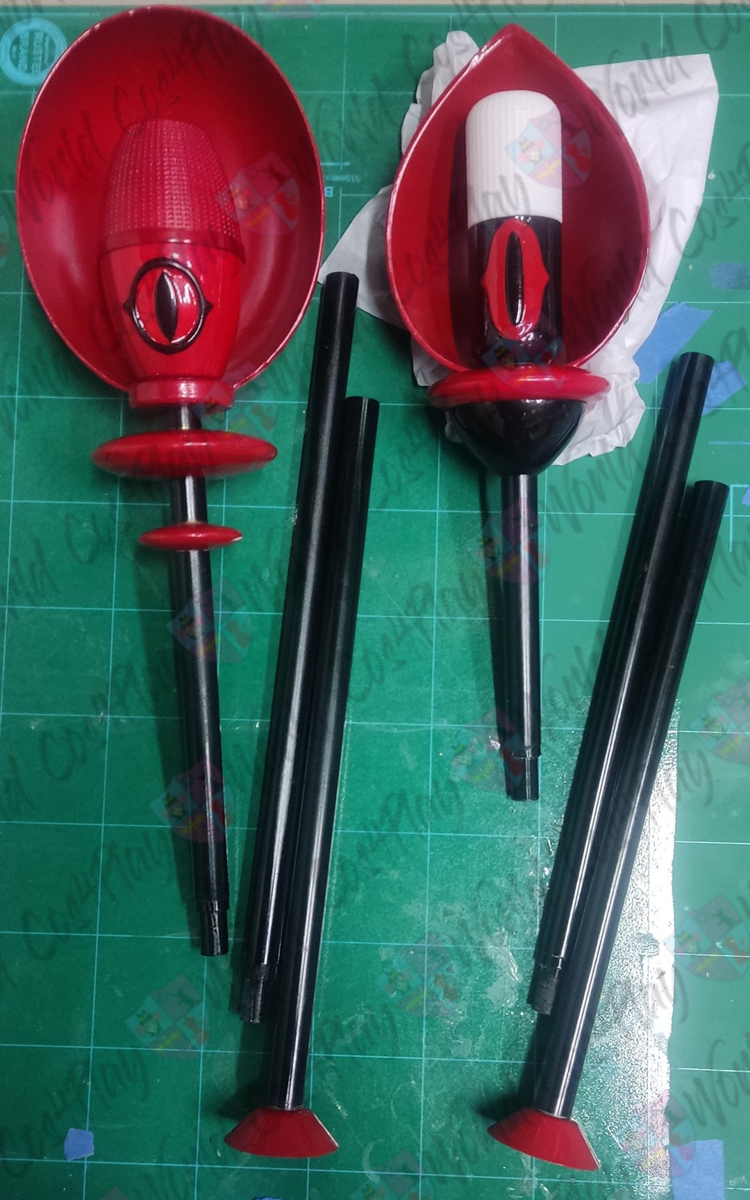 Alastor Radio Demon Microphone 3D Printed Kit Hazbin Hotel Free ...