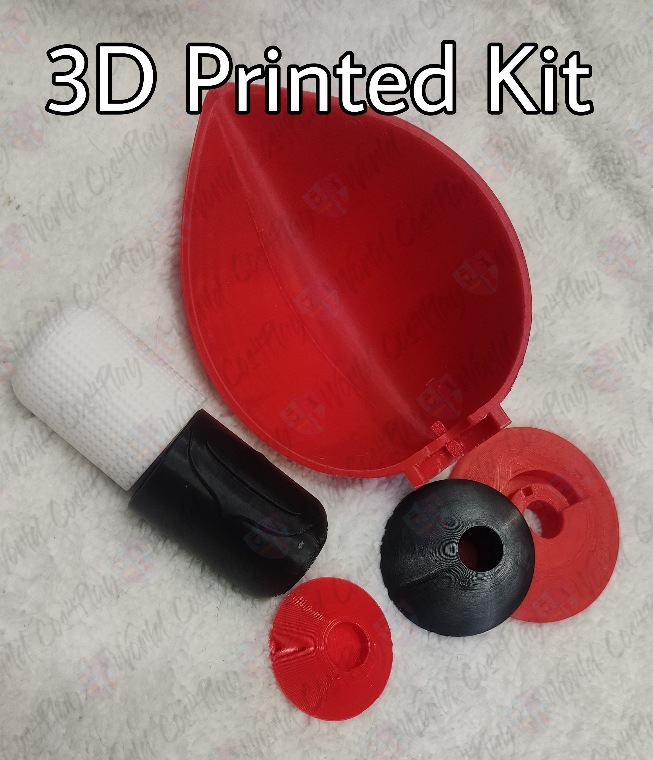 Alastor Radio Demon Microphone 3D Printed Kit Hazbin Hotel - Etsy Canada