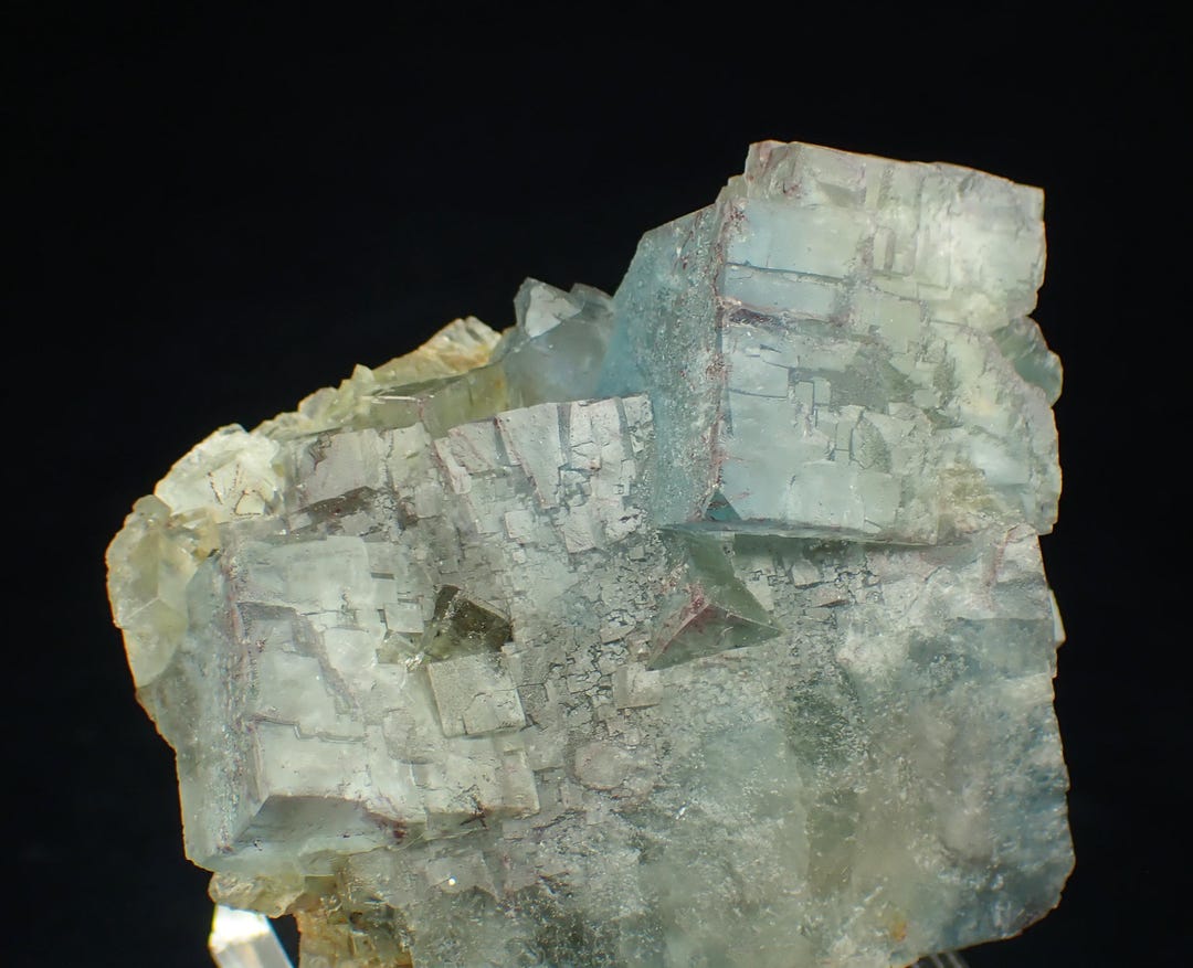 Fluorescent Fluorite Crystal Cluster: Hesselbach Mine, Germany - Etsy