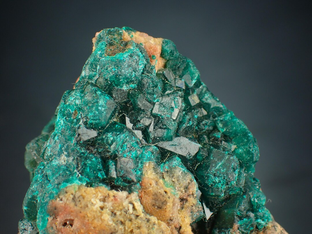 DOPTASE Deep Green Crystals From DR CONGO 11953 - Etsy