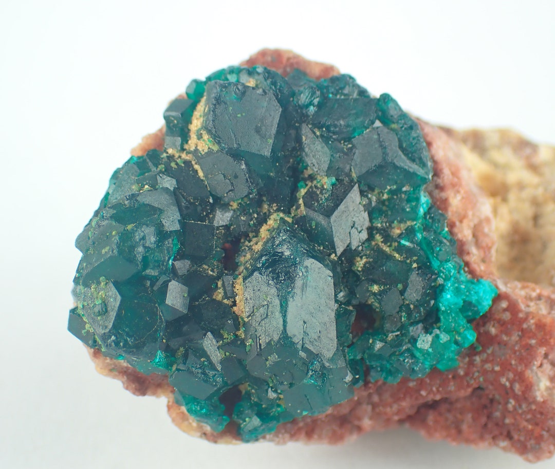 DOPTASE Deep Green Crystals From DR CONGO 11546 - Etsy