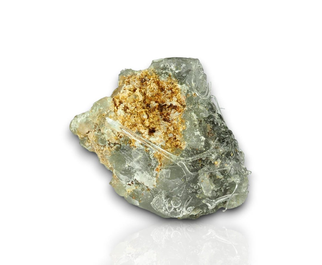 NATIVE GOLD Crystalline Specimen With Quartz From USA 12653 - Etsy