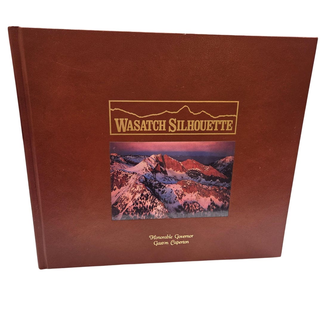 Wasatch Silhouette Hardcover Book Signed by John M. Barstow ...