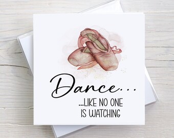 Ballet Note Cards - Etsy UK