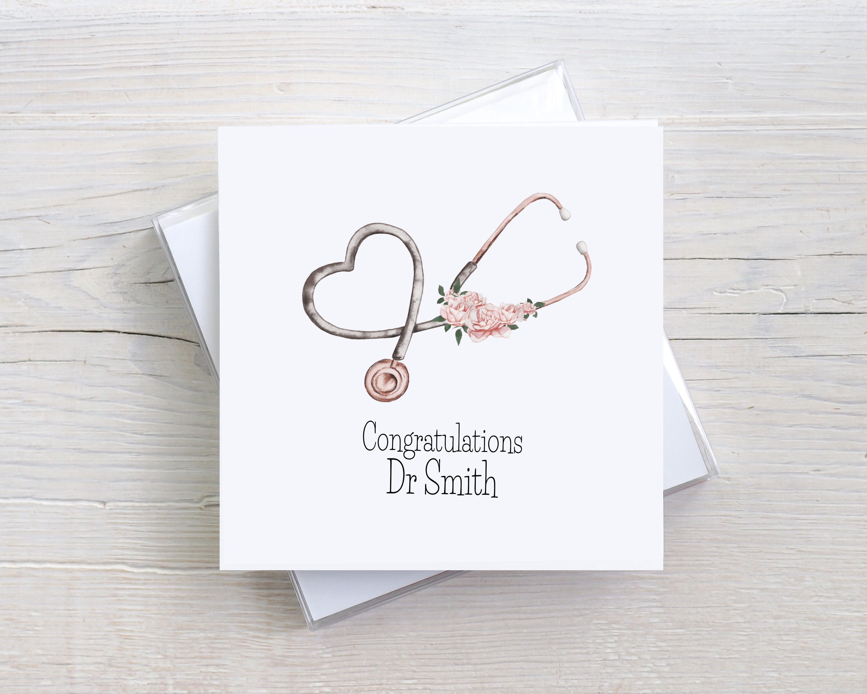Congratulations Card for Nurse | Personalised Nurse Card | New Job Card ...