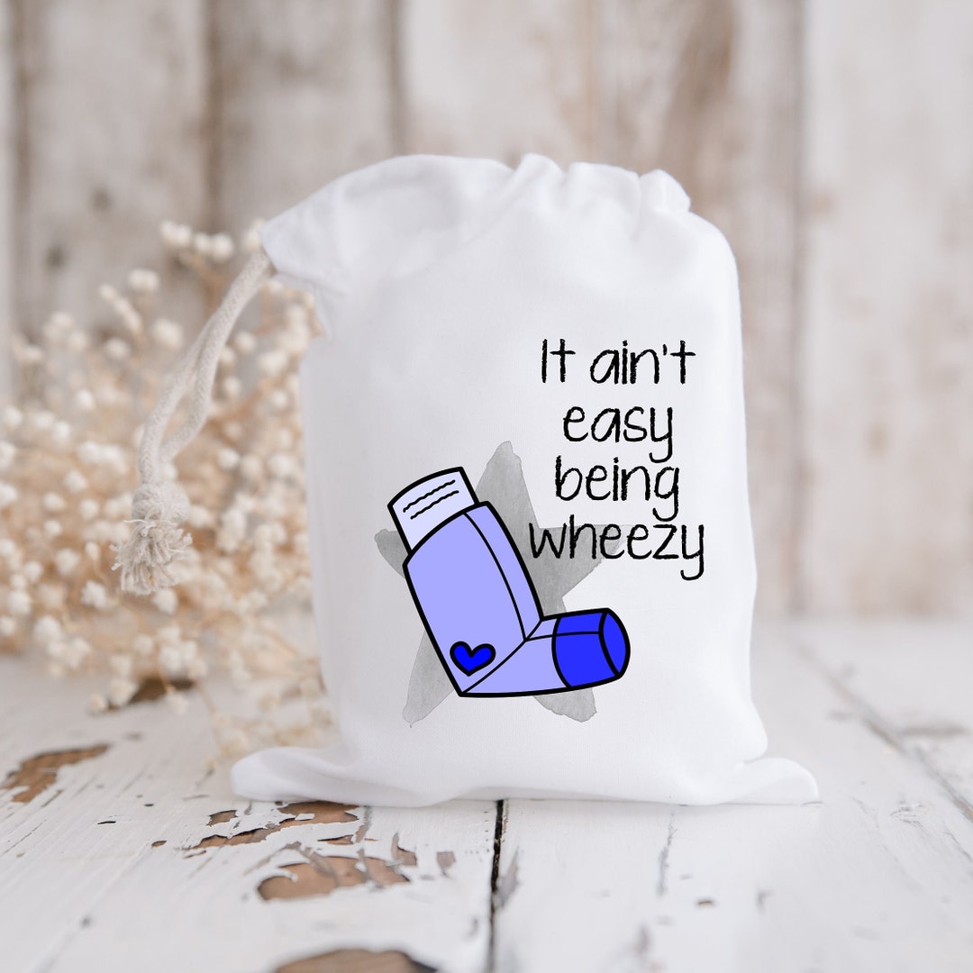 Asthma Inhaler Bag Funny Asthma Pump Bag Medical Bag Spacer Inhaler ...