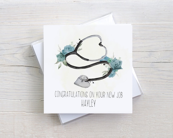Congratulations New Job Nurse