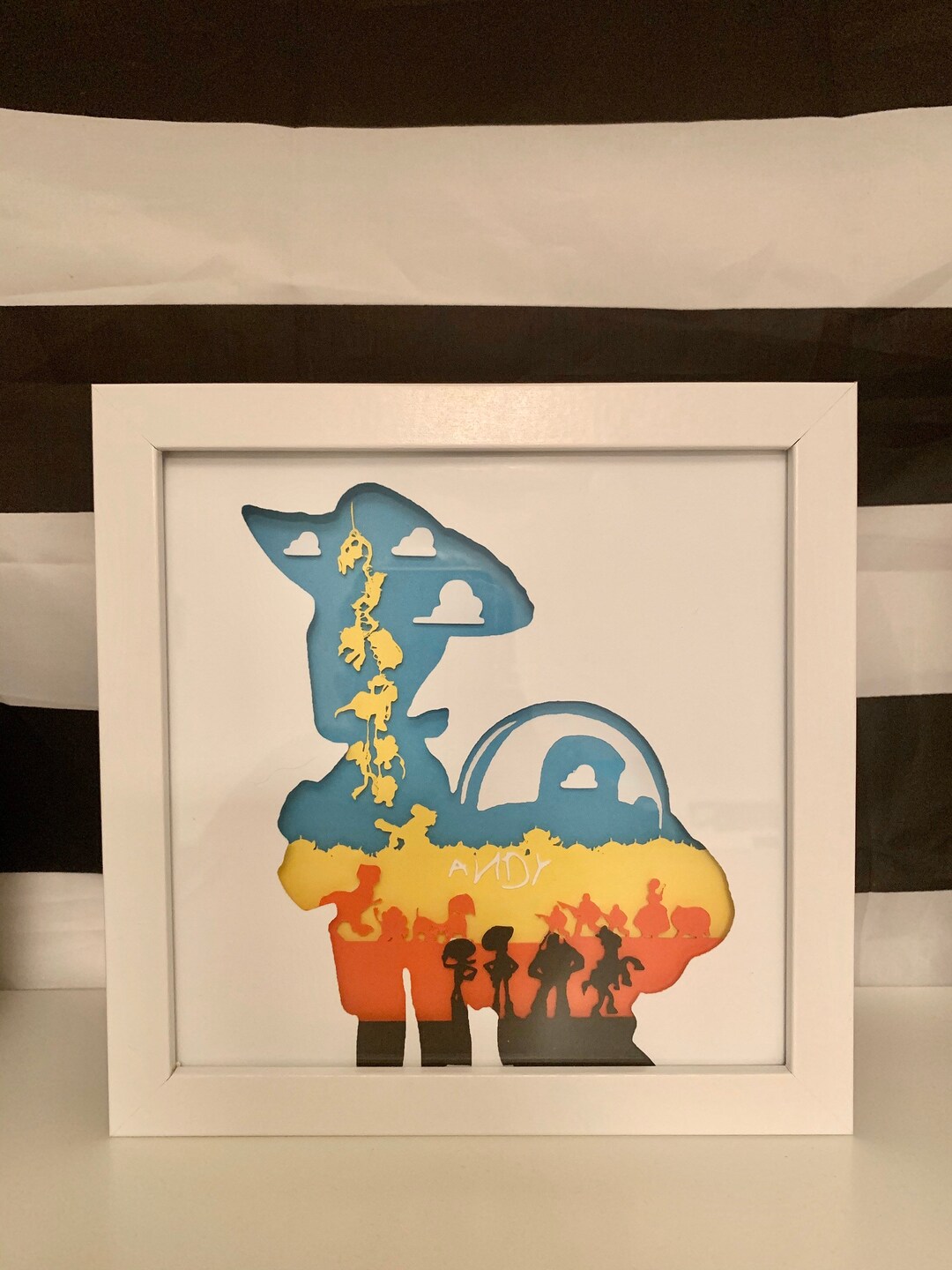 Toy Story Shadow Box Frame - Etsy