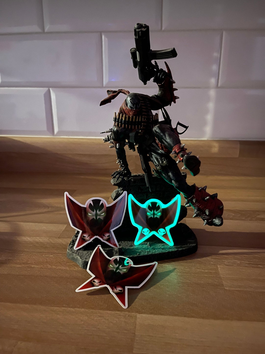 Spawn Limited Edition Collectible Vinyl Glow in the Dark Stickers, Todd ...