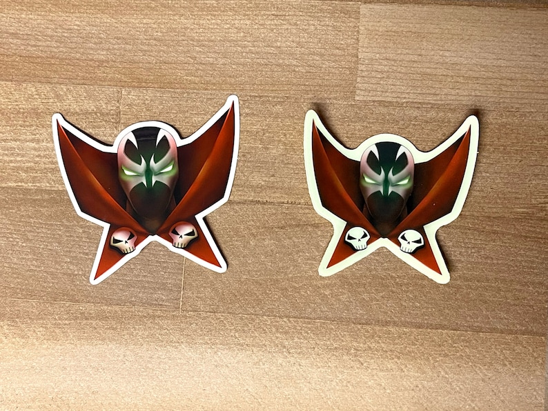 Spawn Limited Edition Collectible Vinyl non Glow Stickers, Todd ...