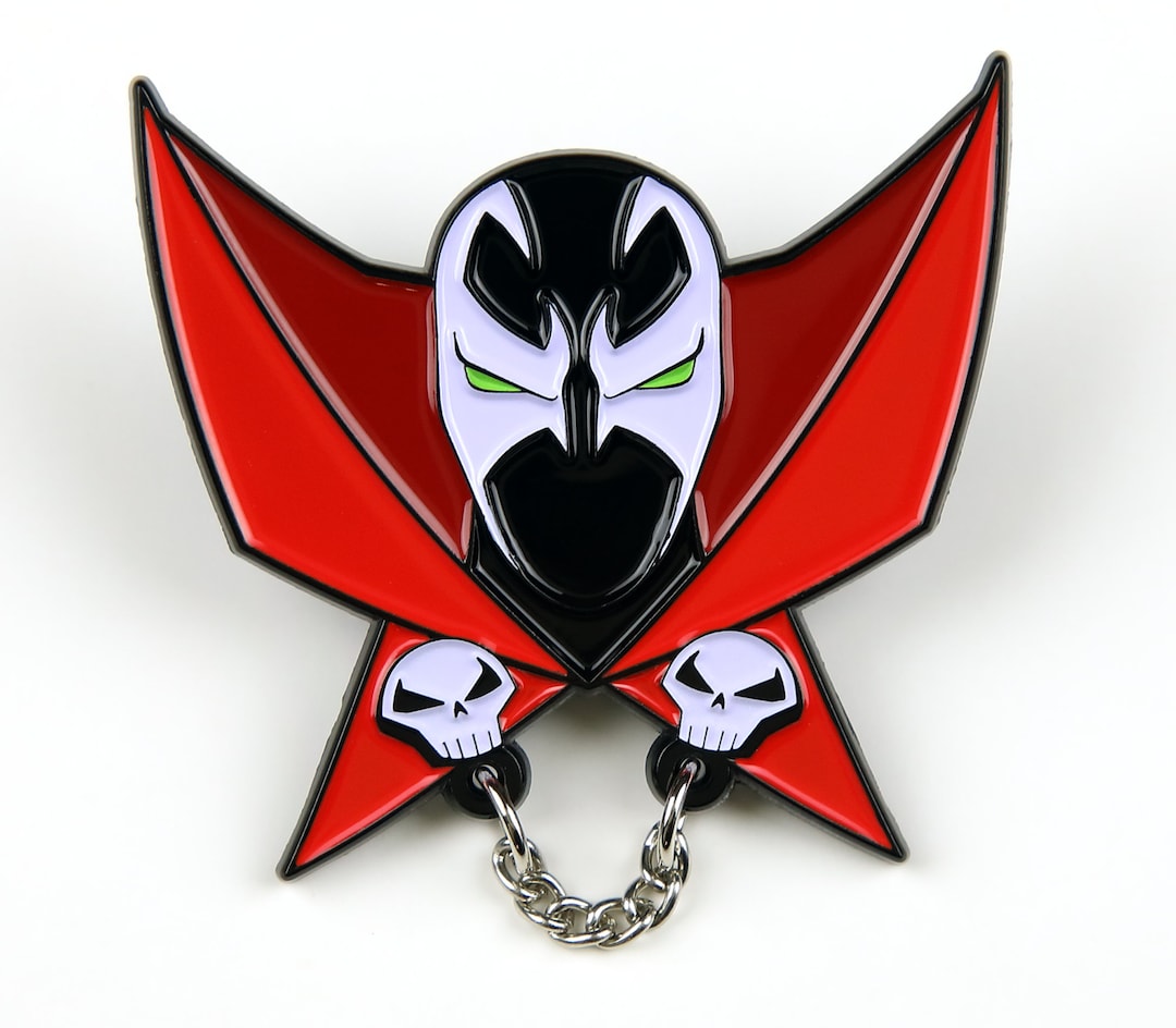 Spawn Soft Enamel Pin Collectible, Glow in the Dark Accents, Classic ...