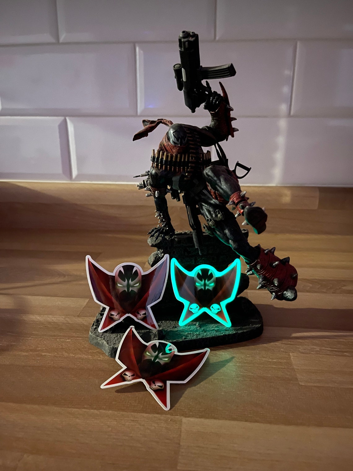 Spawn Limited Edition Collectible Vinyl non Glow Stickers, Todd ...