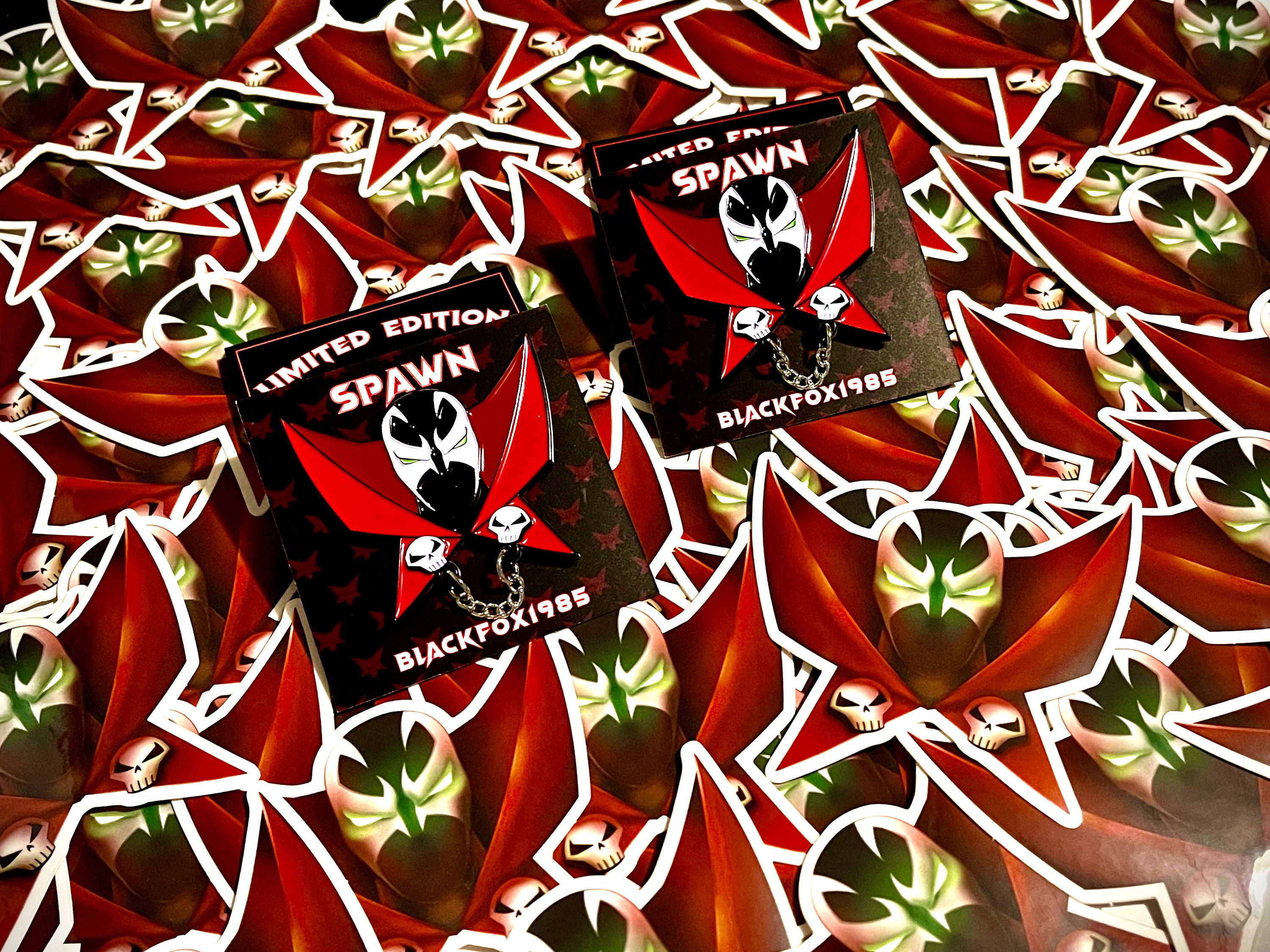 Spawn Limited Edition Collectible Vinyl non Glow Stickers, Todd ...