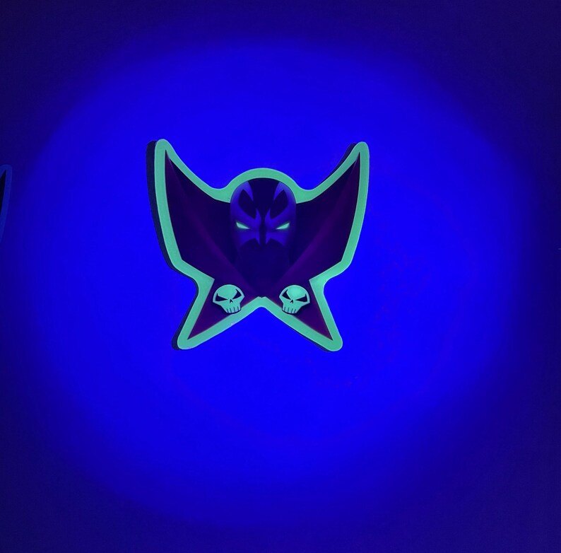 Spawn Limited Edition Collectible Vinyl Glow in the Dark Stickers, Todd ...