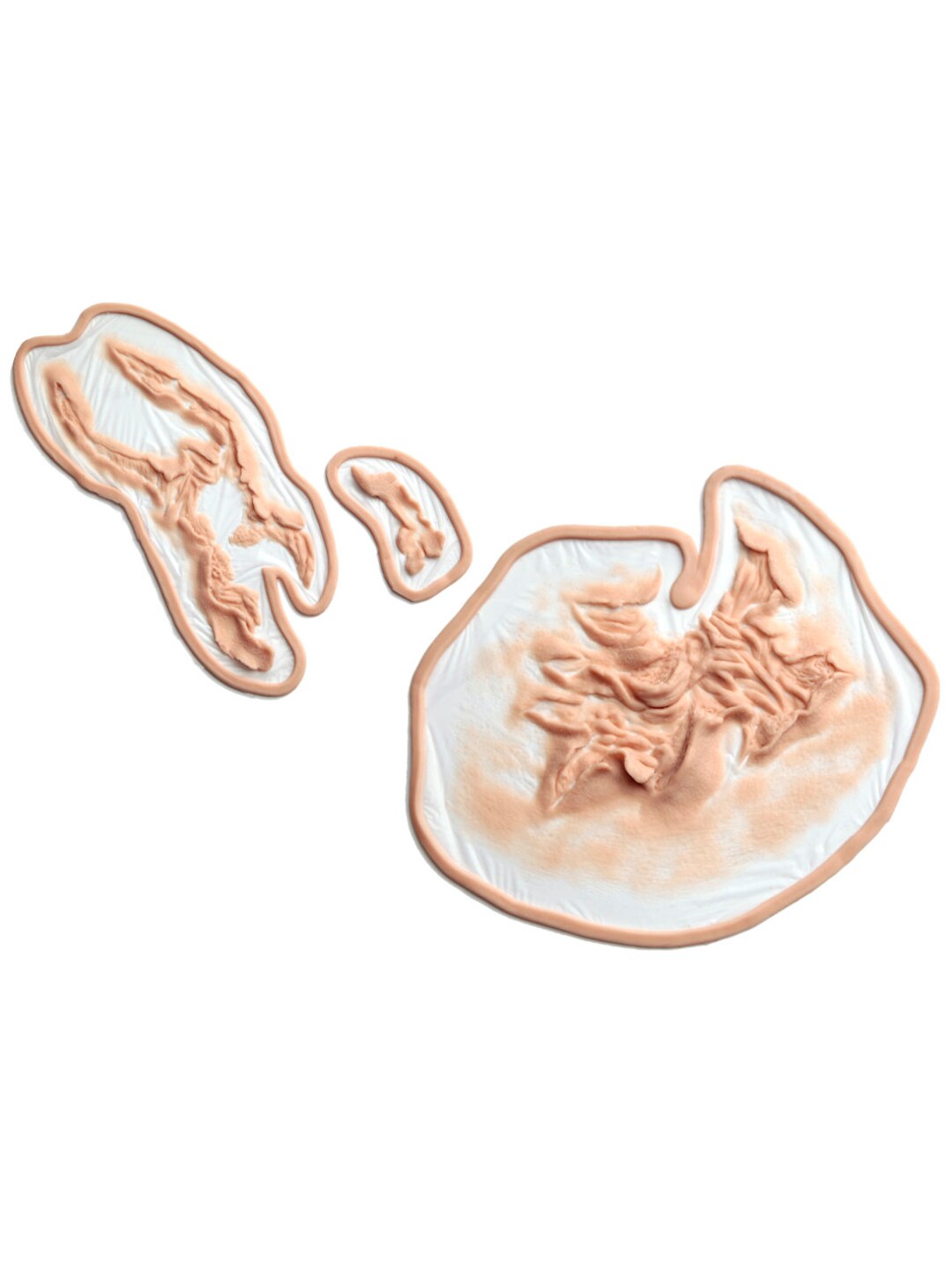 Werewolf Attack Wound (jack) / Full Face Prosthetic / Silicone ...