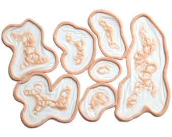 Zombie Mouth/jaw Exposed Teeth Prosthetic, SFX Makeup, Silicone ...