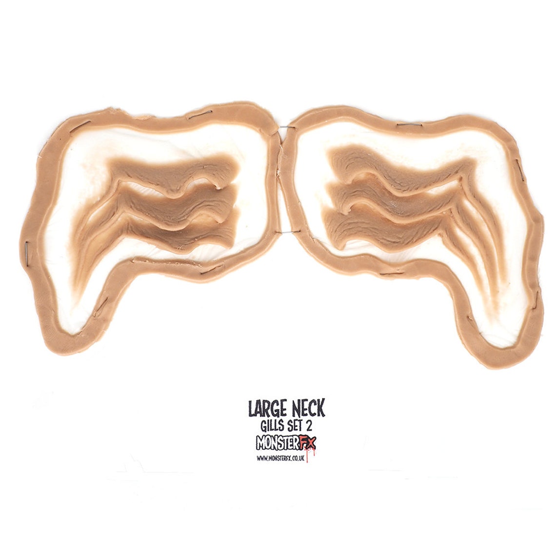 Mermaid Gills 2 / Silicone Prosthetic / Siren / Monsterfx / - Etsy