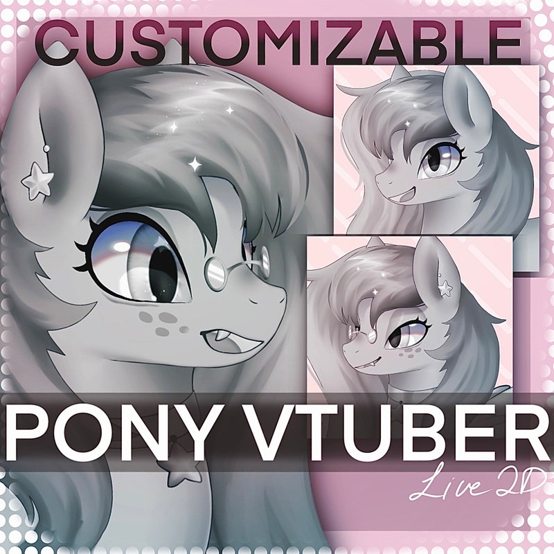 Customizable Vtuber Model - Etsy