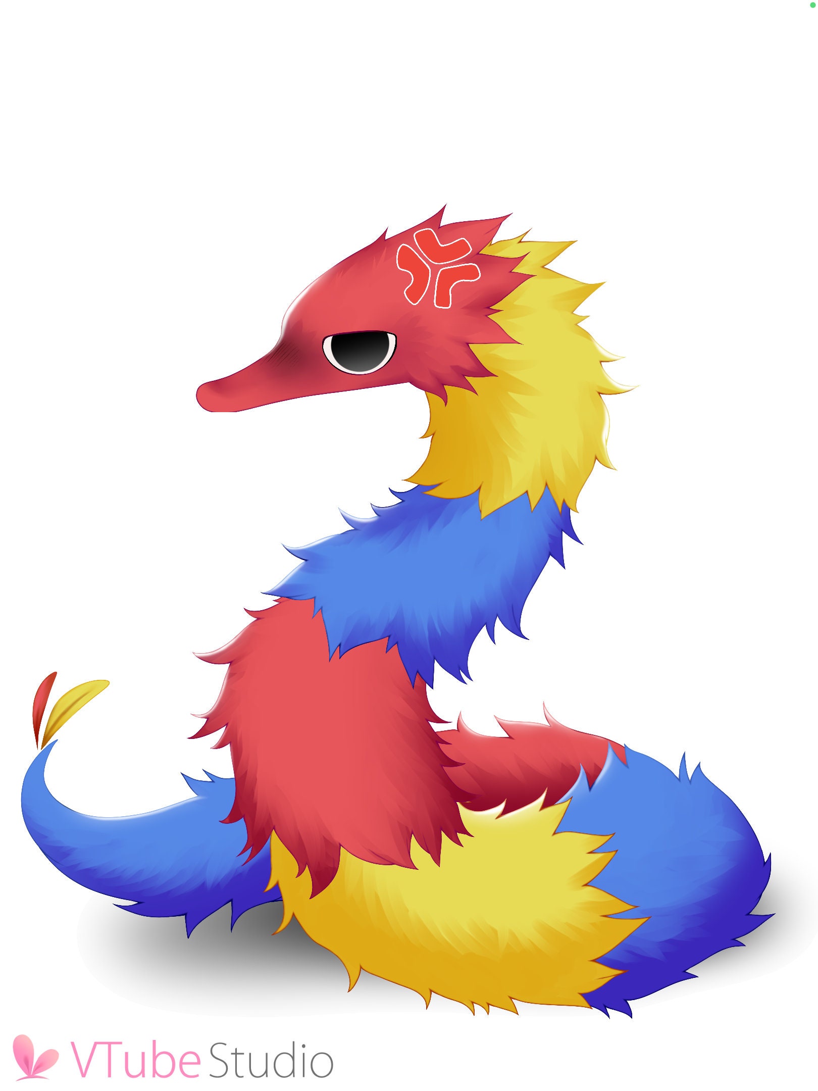 Worm Vtuber Avatar art & Rig Premade - Etsy Australia