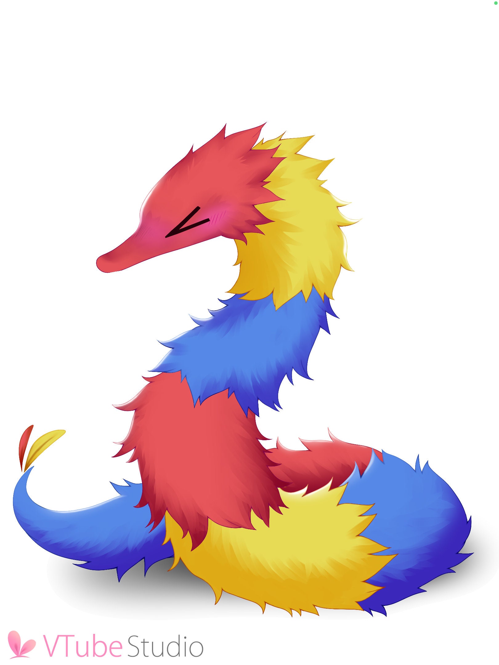 Worm Vtuber Avatar art & Rig Premade - Etsy Australia