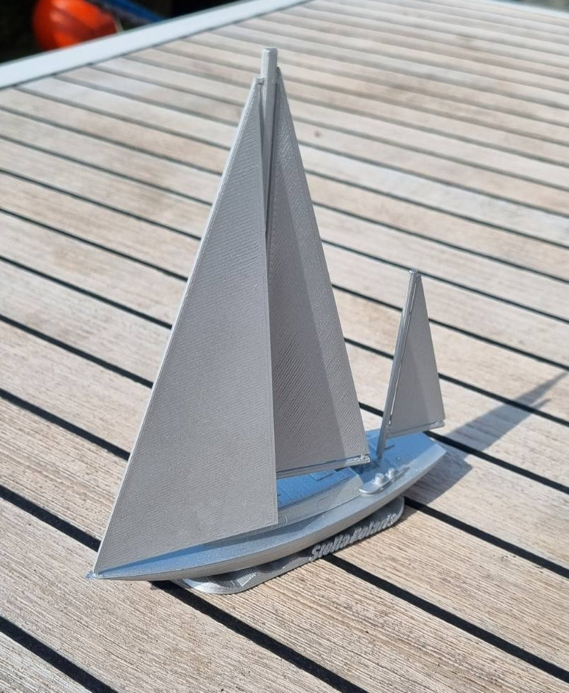 3D Printable STL Files of a Sailing Boat, Yacht Conrad 45. DIY Gift. - Etsy