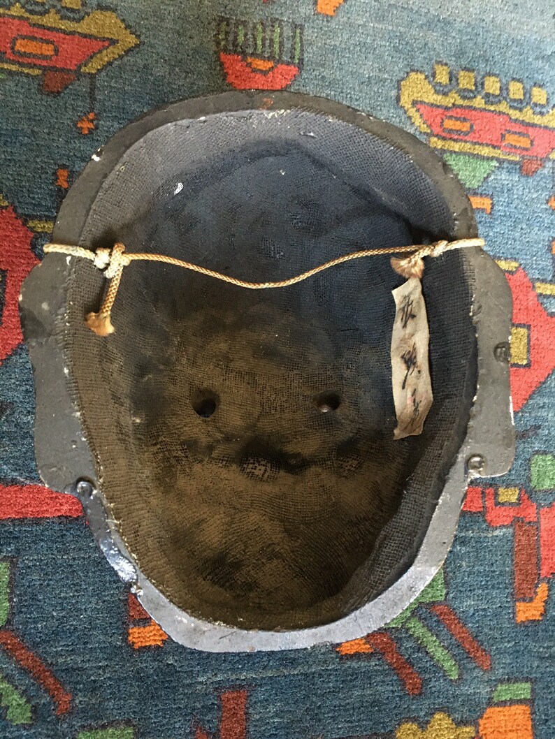 21• Japanese Vintage Demon Hannya Mask, Paper Mache 40x34 Cm - Etsy