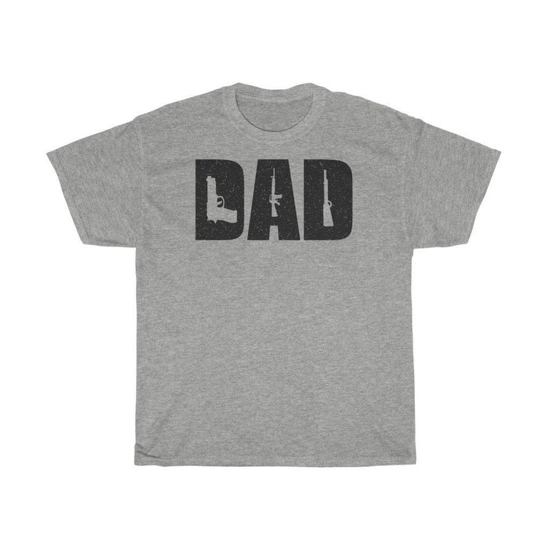 Dad N Guns Shirt Father's Day Gift Guns Shirt Second | Etsy