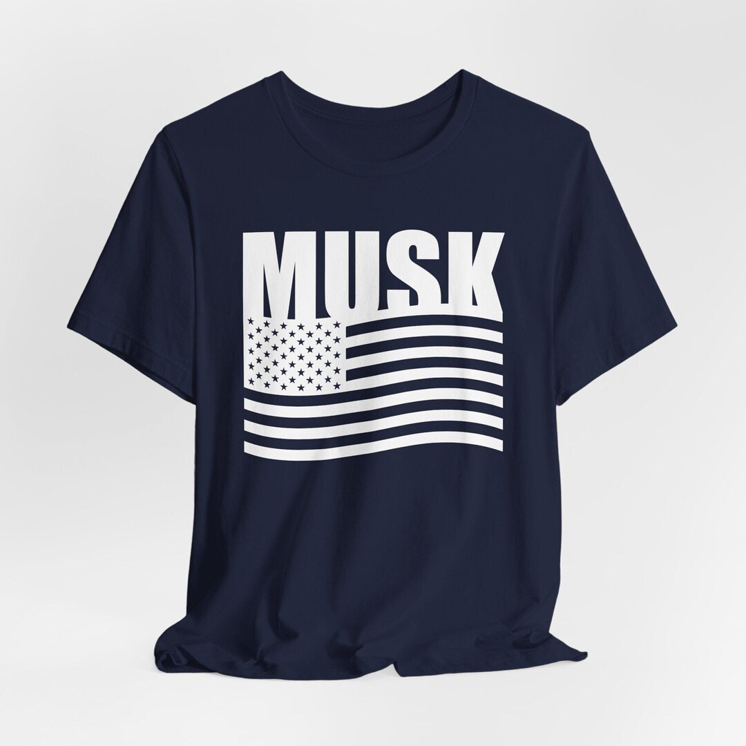 Musk USA Flag Shirt, Election 2024, Musk Shirt, Musk Tees, Musk 2024 ...