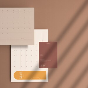 2023 Neutral Calendar (digital and Printable) - Etsy