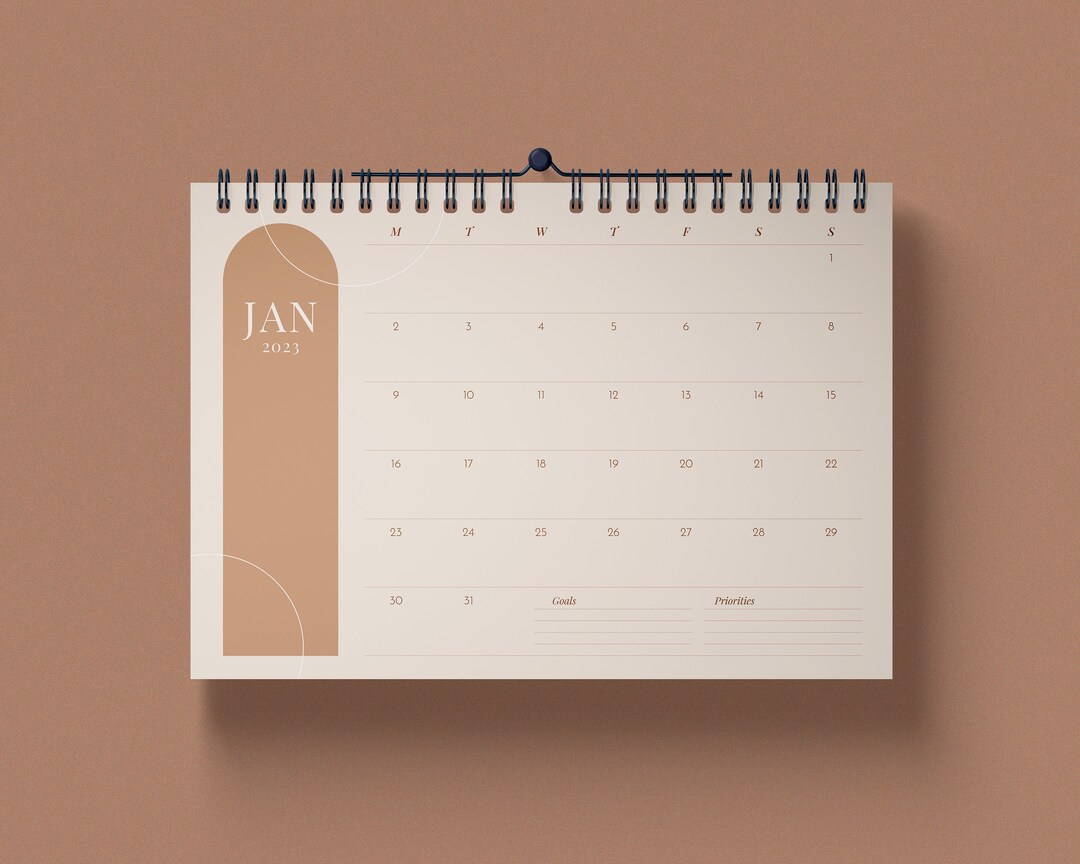 2023 Neutral Calendar (digital and Printable) - Etsy