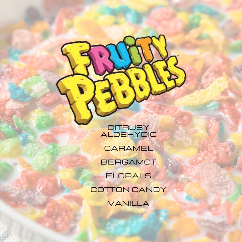 Fruity Pebbles Perfume: Citrus, Cotton Candy & Caramel Gourmand Scent ...