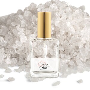 Salty Eau De Parfum, Bamboo, Cotton Blossom and Sea Salt Perfume or ...