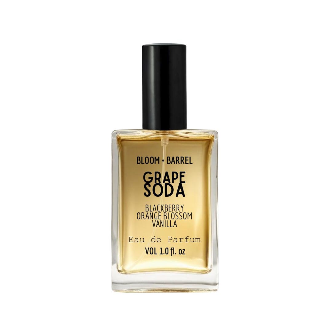 GRAPE SODA Perfume - Orange Blossom, Blackberry, Vanilla - Gourmand ...
