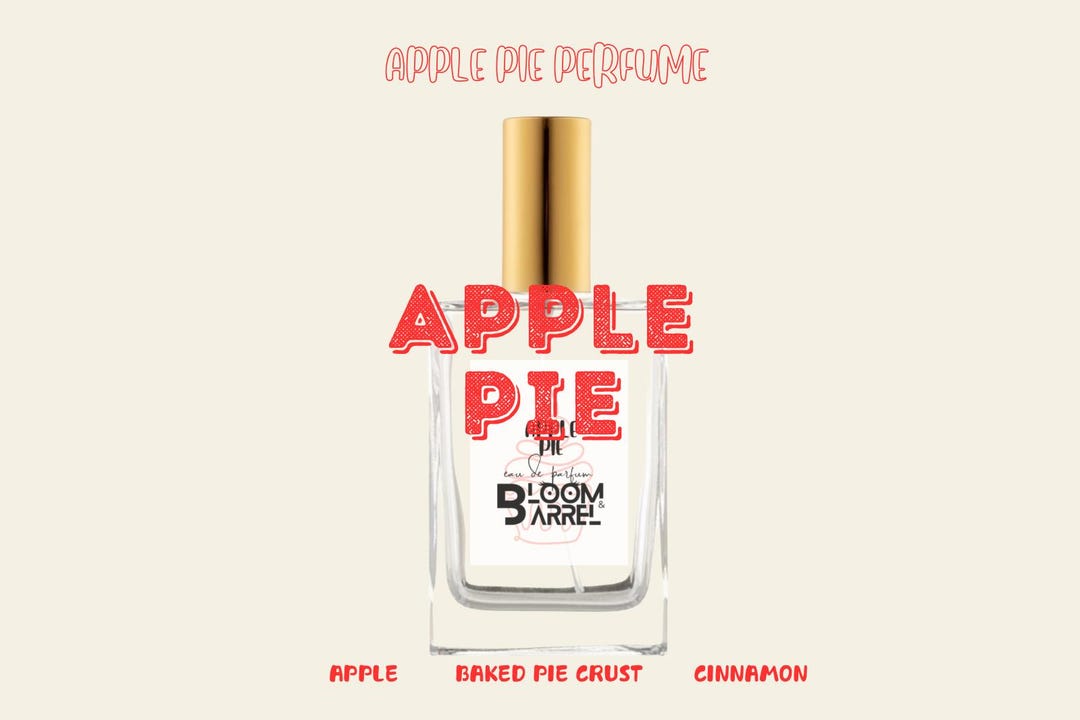 APPLE PIE PERFUME Gourmand Apple Pastry Perfume Handmade Perfume Spray ...