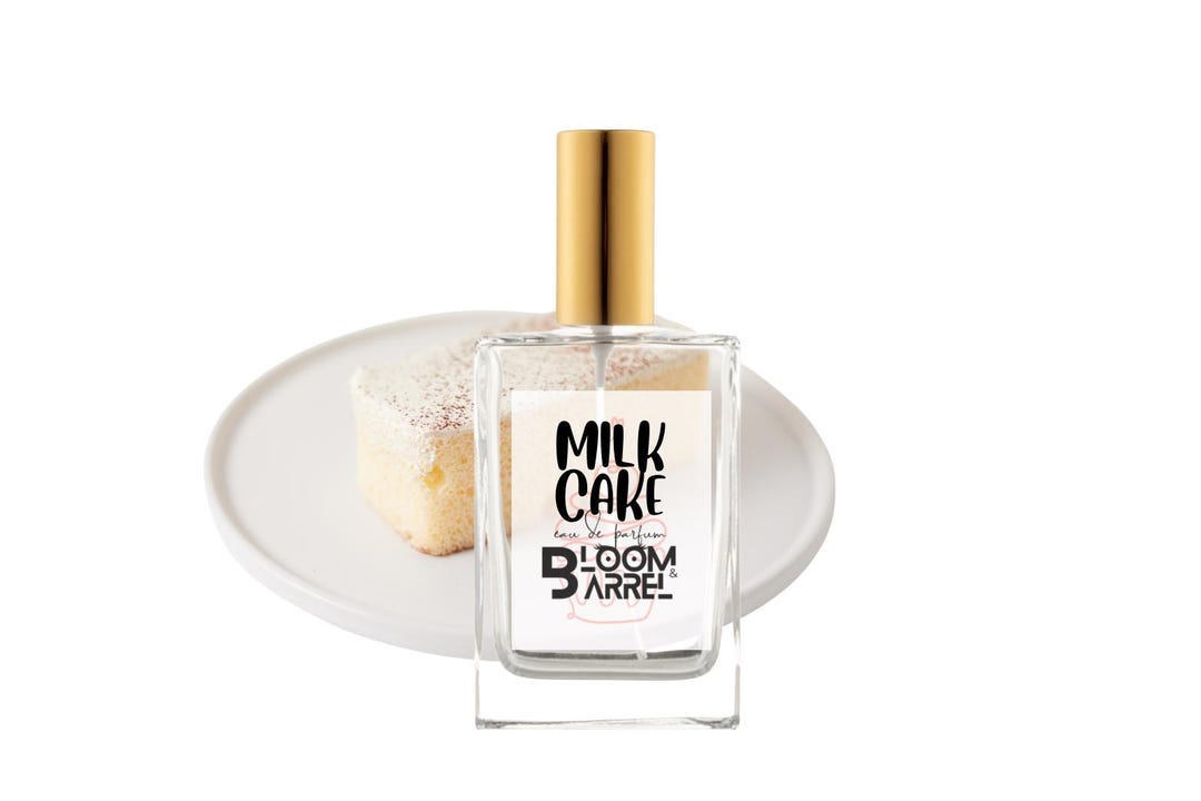 MILK CAKE PERFUME Gourmand Vanilla Bakery Perfume Handmade Perfume ...