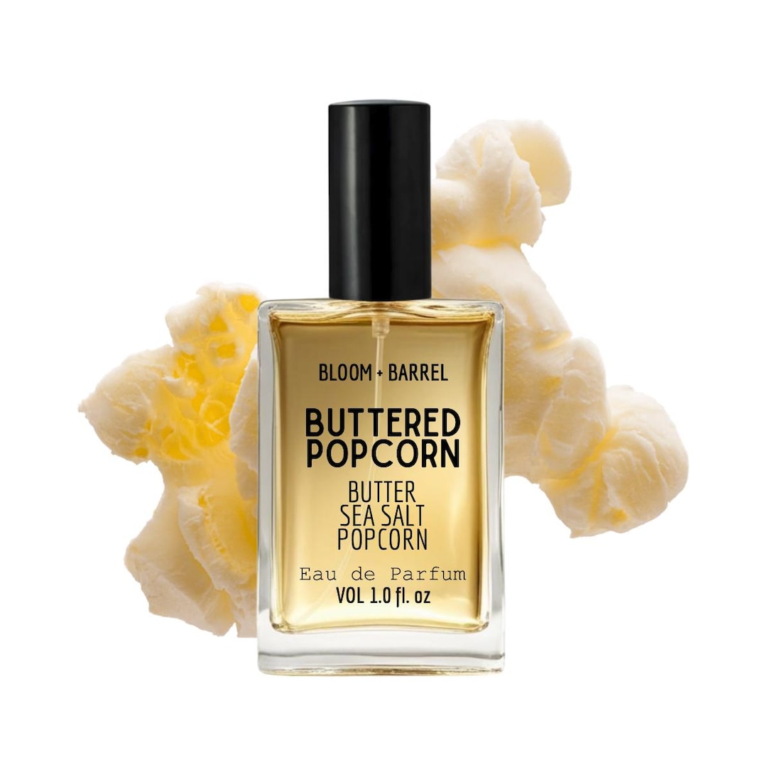 Buttered Popcorn Perfume: Gourmand Butter and Sea Salt Scent - Etsy