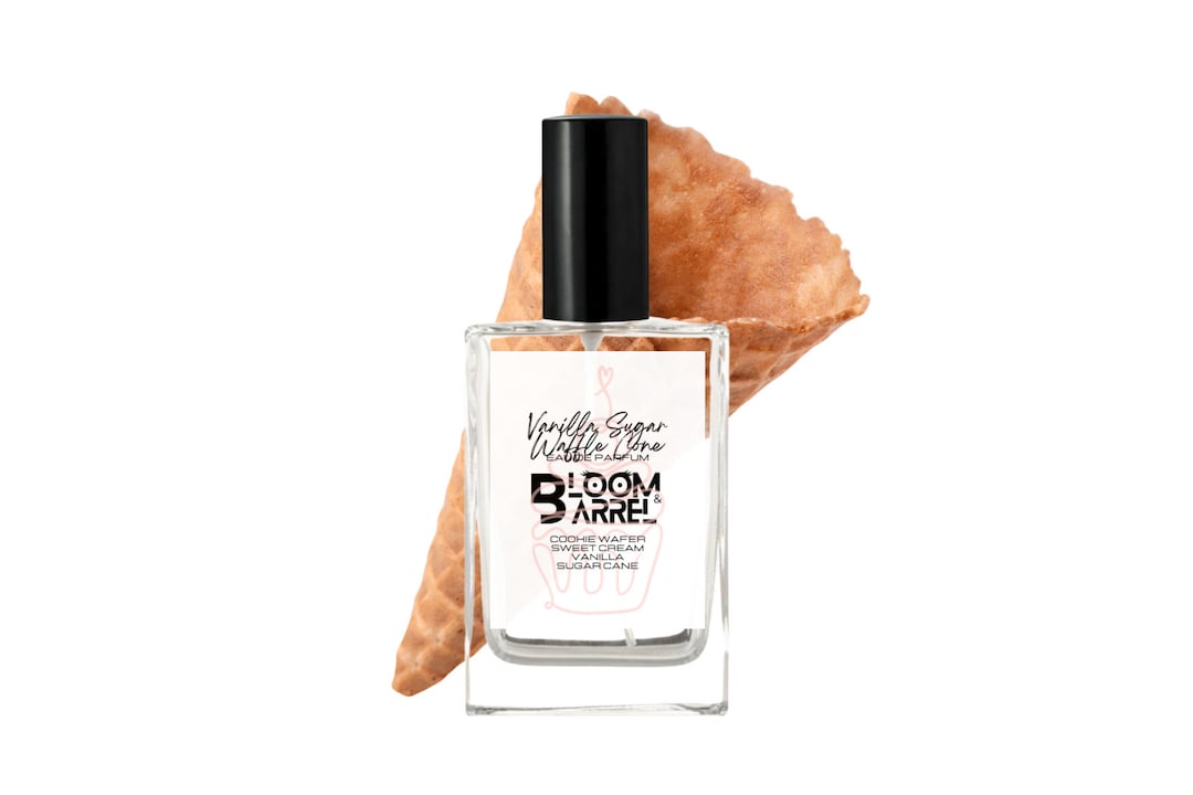 VANILLA SUGAR WAFFLE Cone Perfume Handmade Perfume Spray Unisex Perfume ...