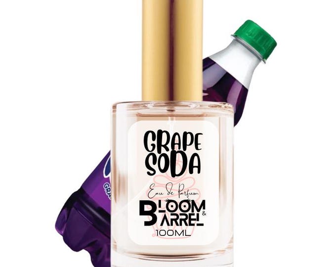 Grape Soda Pop Body Mist, Grape Fizz, Body Spray, Body Splash, Perfume ...