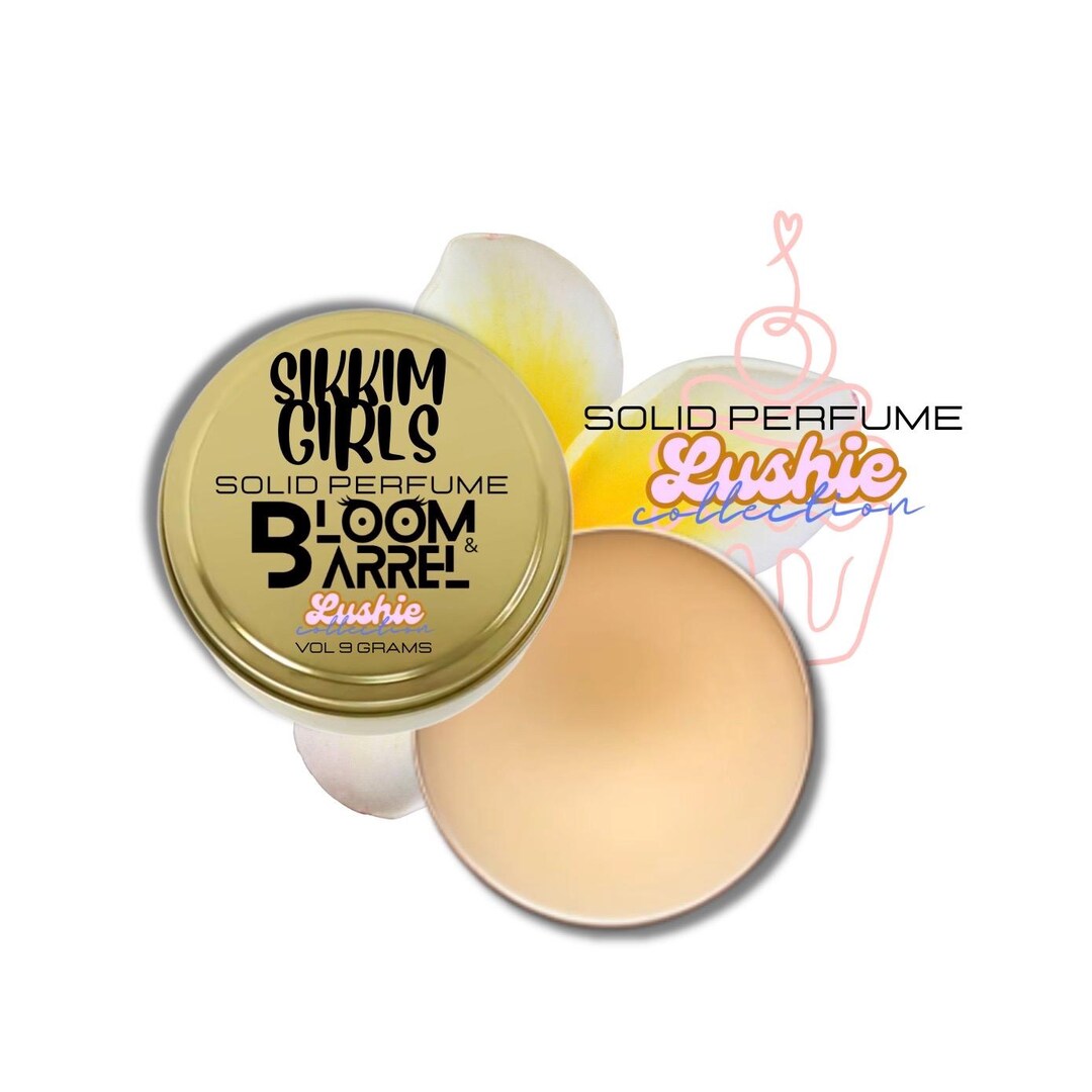 SIKKIM GIRLS Solid Perfume - Frangipani, Tuberose, Jasmine - Floral ...